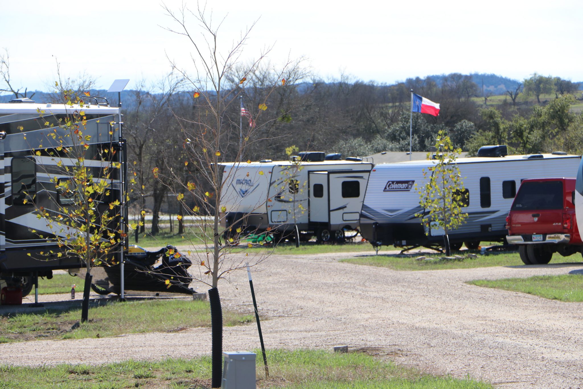 Welcome to Limestone Charm RV Park in Fredericksburg, Texas